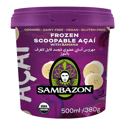Best Frozen Scoopable Acai - Dairy-Free, Organic, Frozen Acai Sorbet ...